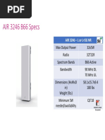 RRUS 4449 B5 B12 Turf Spec Sheet 102518 Rev C | PDF | Technology ...