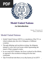 MUN Orientation Session: - by Sajal Yadav & Soumya Yadav | PDF | United ...