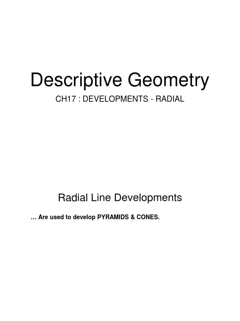 Radial Developments for Pyramids | PDF | Triangle | Euclidean Plane ...