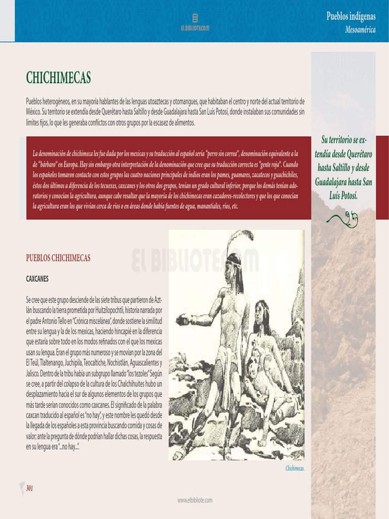 Chichimecas: Orígenes y Tradiciones | PDF | Folklore Mexicano | Pueblos ...