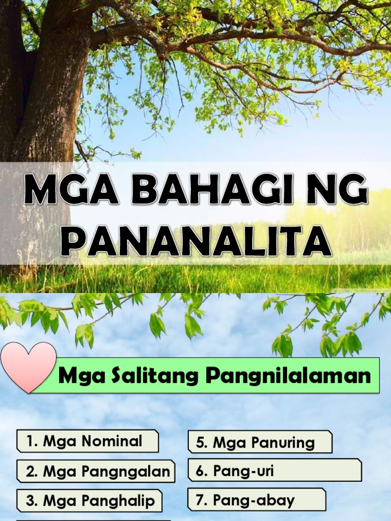 Bahagi Ng Pananalita Chart Ikatlong Bahagi Ng Aralin 5 Para - Riset Bahagi Ng Pananalita Chart Ikatlong Bahagi Ng Aralin 5 Para - Riset