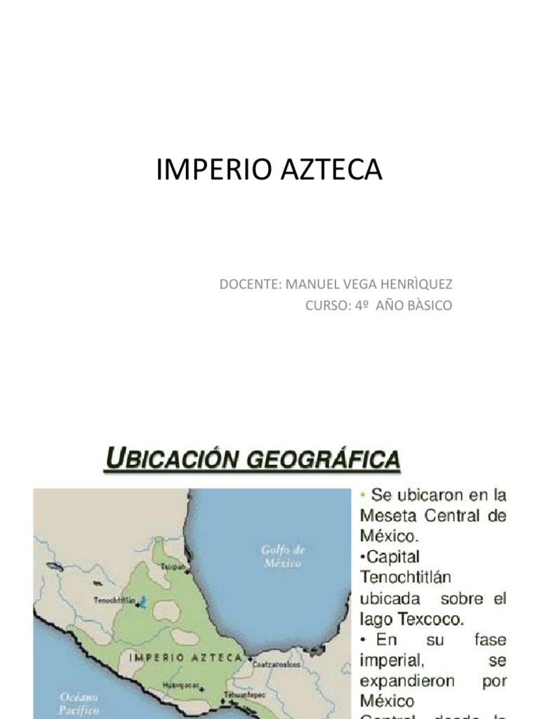 Imperio Azteca | PDF