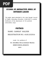 Hollow Prism - Physics Investigatory Project Class 12 CBSE | PDF ...