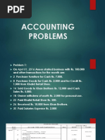 Tally Practice Problems | PDF | Debits And Credits | Financial Services