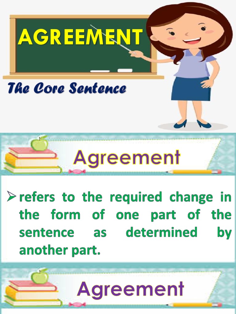 Agreement: The Core Sentence | PDF | Grammatical Number | Noun