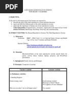 DETAILED LESSON PLAN Reproductive System | PDF | Reproductive System ...