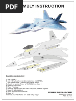 F-35 Flyable Papercraft Instructions | PDF