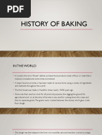 Evolution of Baking in History | PDF | Baking | Breads