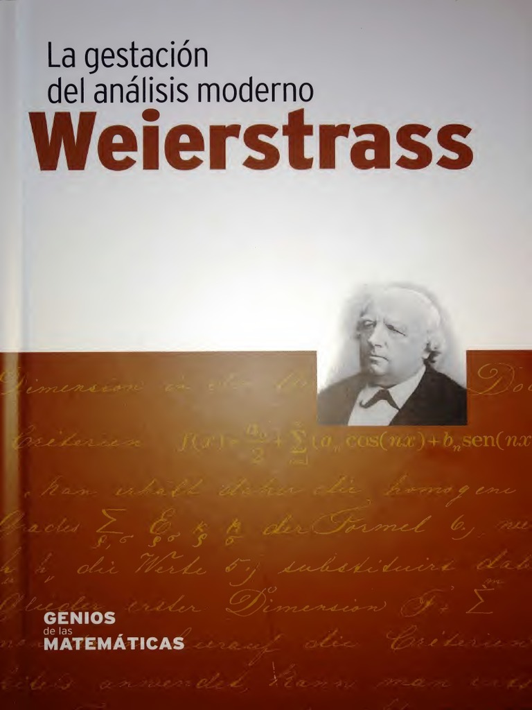 Weierstrass | PDF | Análisis complejo | Función (Matemáticas)