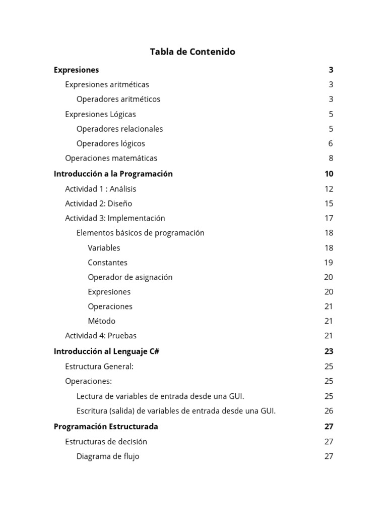Modulo Programacion | PDF | Tipo de datos | Algoritmos