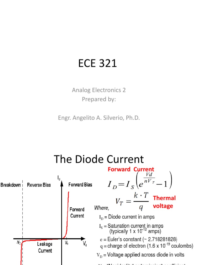 Ece 321 Lecture Rev | PDF | Amplifier | Field Effect Transistor