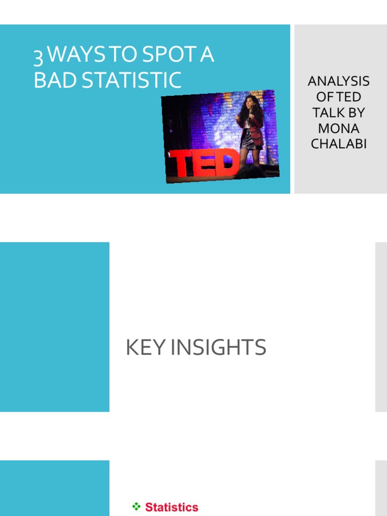 3 Ways To Spot A Bad Statistic | PDF | Methodology | Statistics