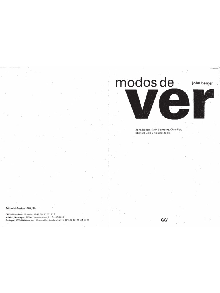 BERGER Modos de Ver | PDF
