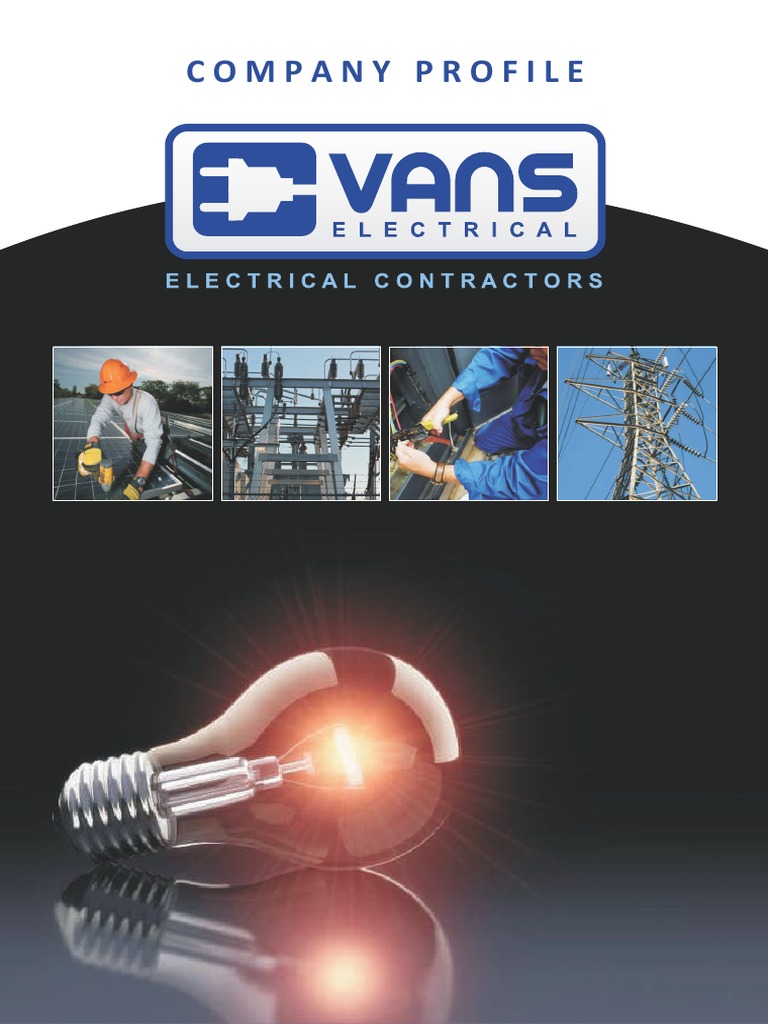 Electrical Company Profile | PDF | Electrician | Electric Power ...