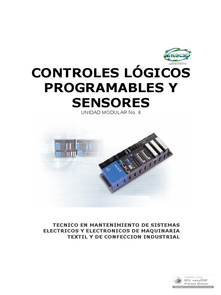 Manual de PLC | PDF | Controlador lógico programable | Hardware de la ...