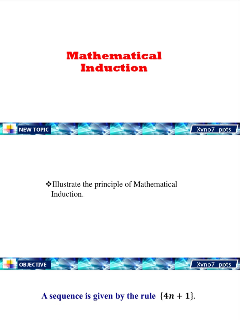Mathematical Induction | PDF | Truth | Argument