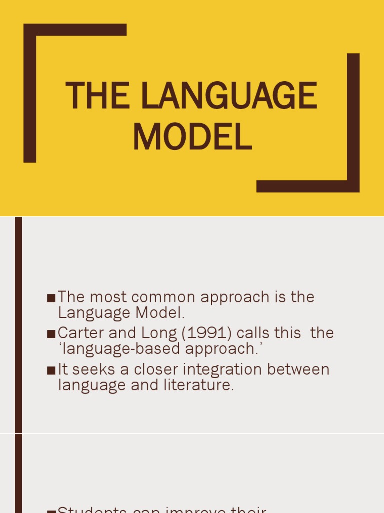 The Language Model | PDF | Linguistics | Cognitive Science