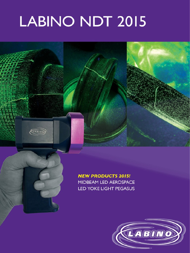 Labino NDT Catalogo | PDF | Flashlight | Ultraviolet