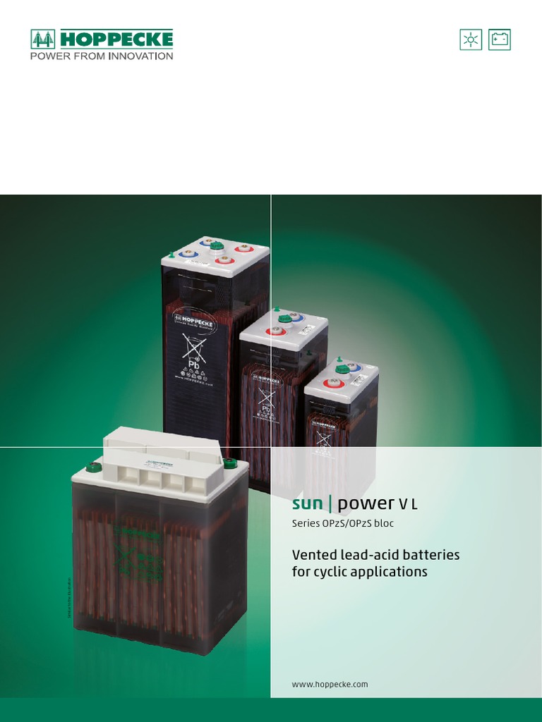 Power: Vented Lead-Acid Batteries For Cyclic Applications | PDF ...