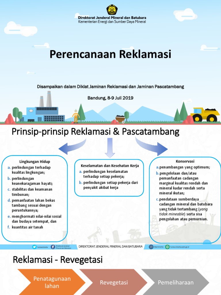 Perencanaan Reklamasi | PDF