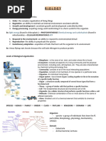General Biology 1 NOTES PDF | PDF | Biology | Life