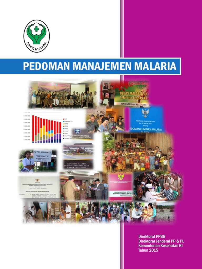 Buku Pedoman Manajemen Malaria 2015 Final PDF | PDF