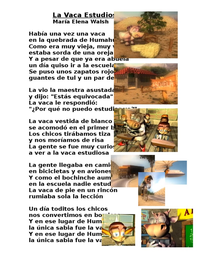 La Vaca Estudiosa | PDF