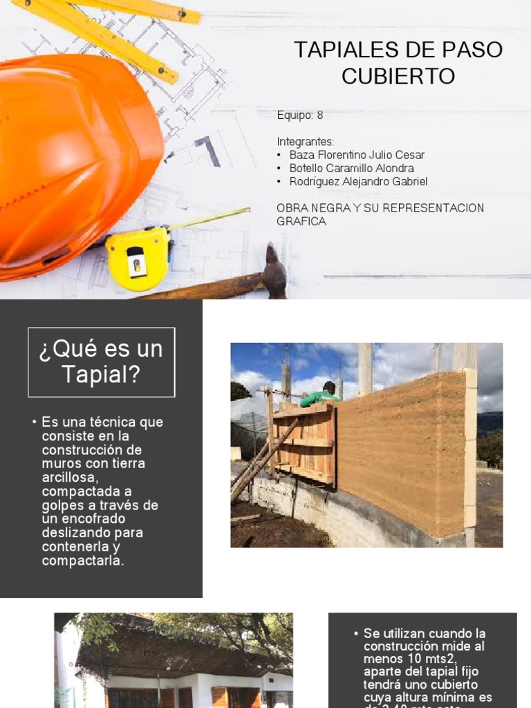 Tapial | PDF | Materiales de construcción | Sectores Economicos