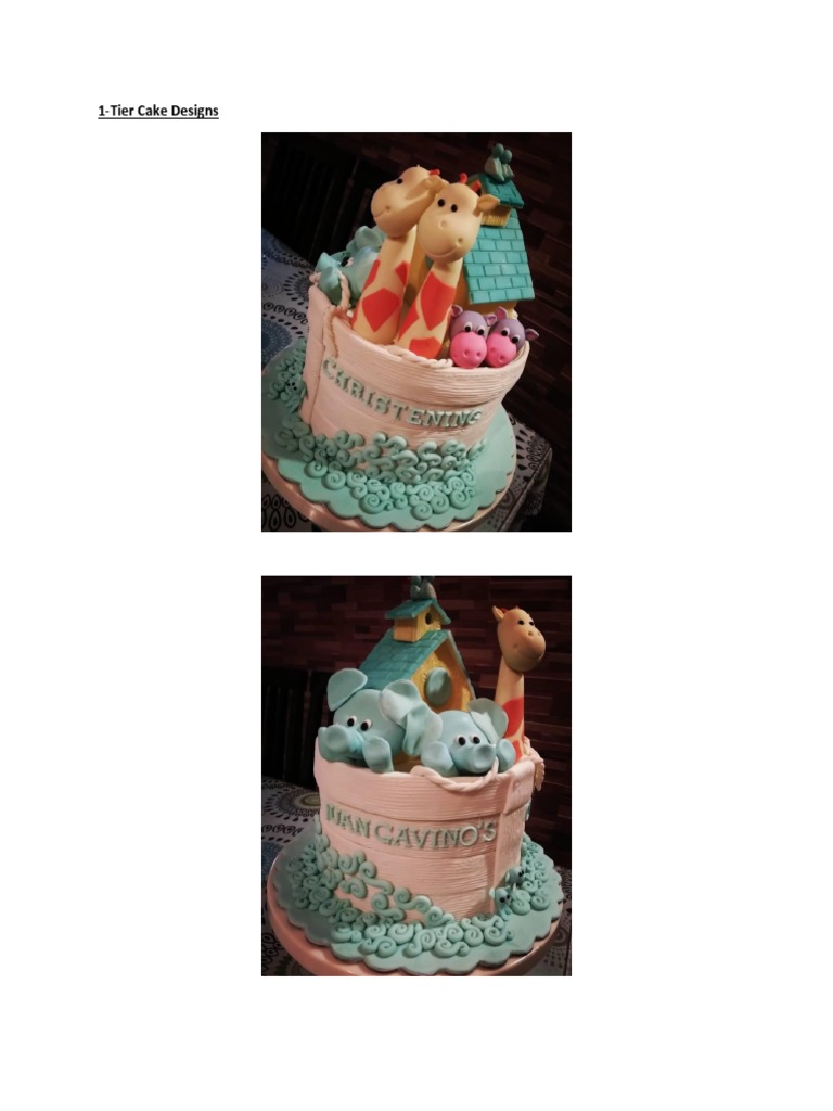 Cake Designs | PDF | Cooking, Food & Wine