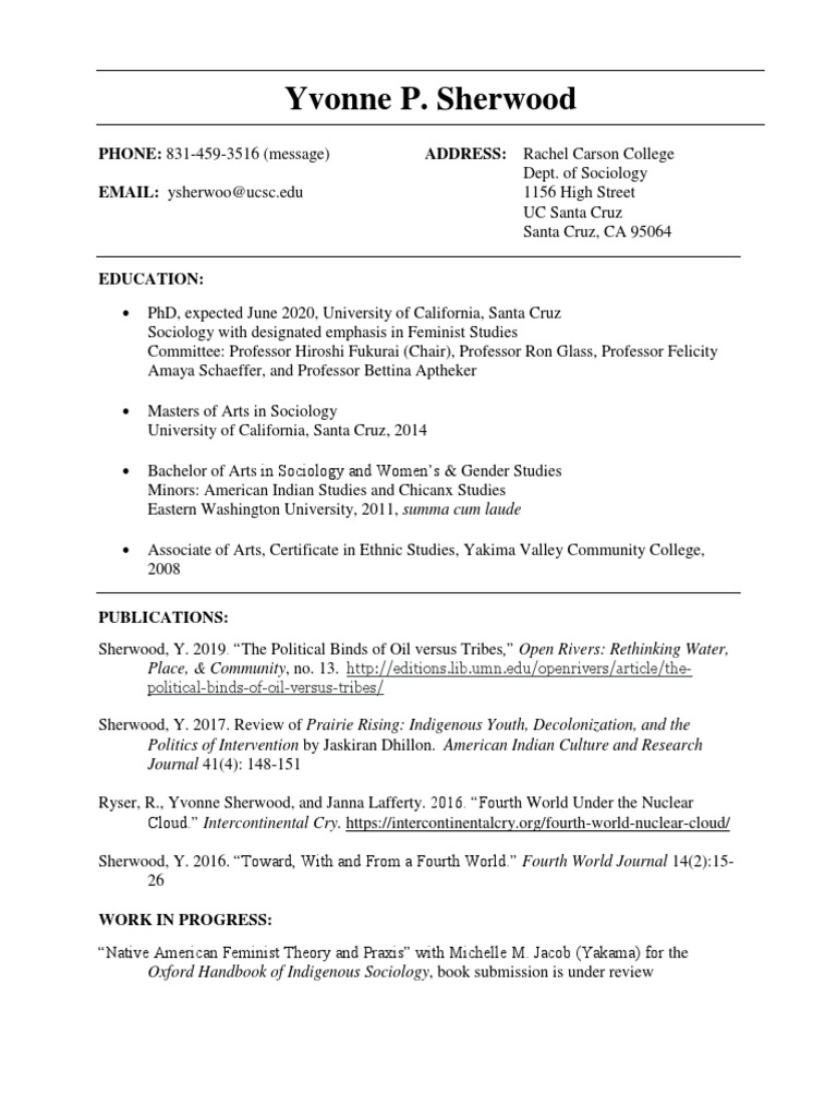 CV | PDF | Chicano | Sociology