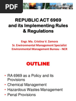 RA 6969: Toxic Substances Management | PDF | Hazardous Waste | Waste ...