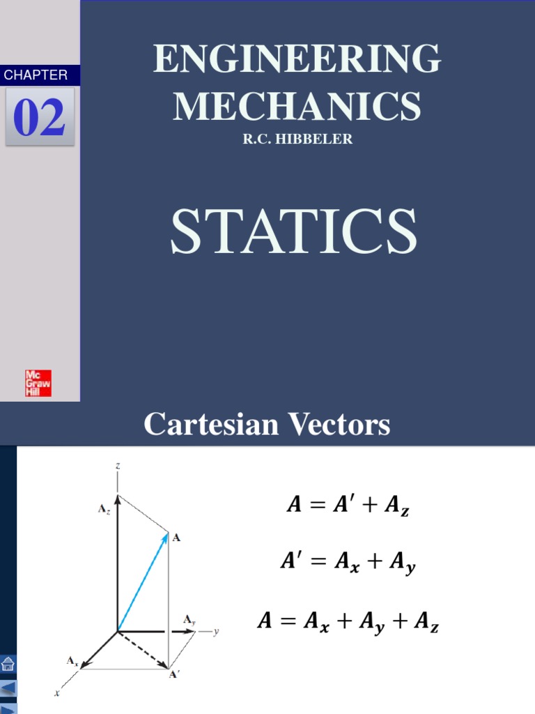 Statics Lecture03 | PDF | Euclidean Vector | Angle