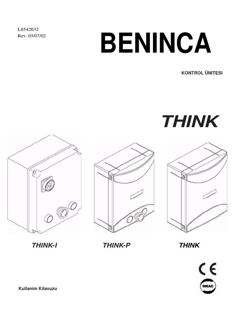 Beninca: Think | PDF