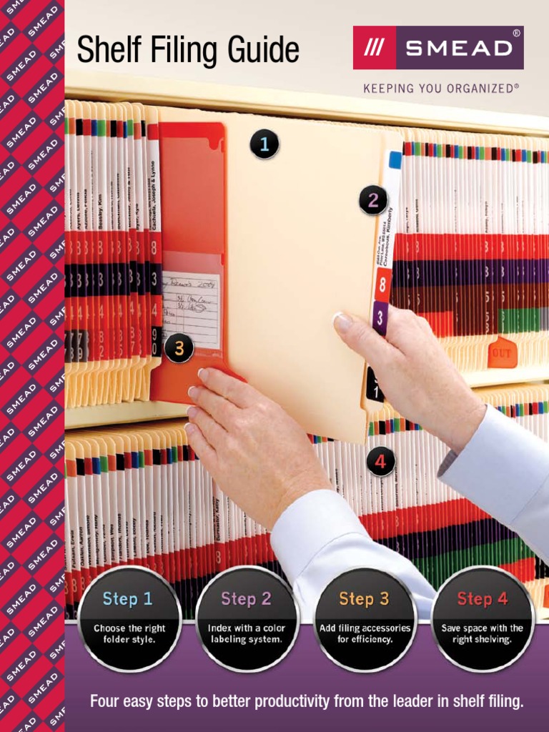 Shelf Filing Guide | PDF | Cabinetry | Computer File