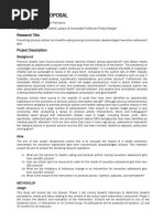 PR2 - Tabular RRL Template Sample 1 | PDF | Body Image | Adolescence