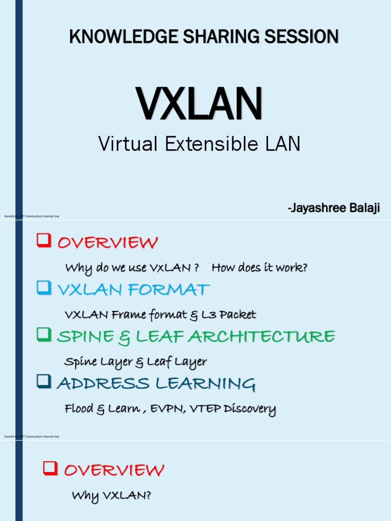 Understanding VXLAN Architecture and Benefits | PDF | Computer Network | Telecommunications ...