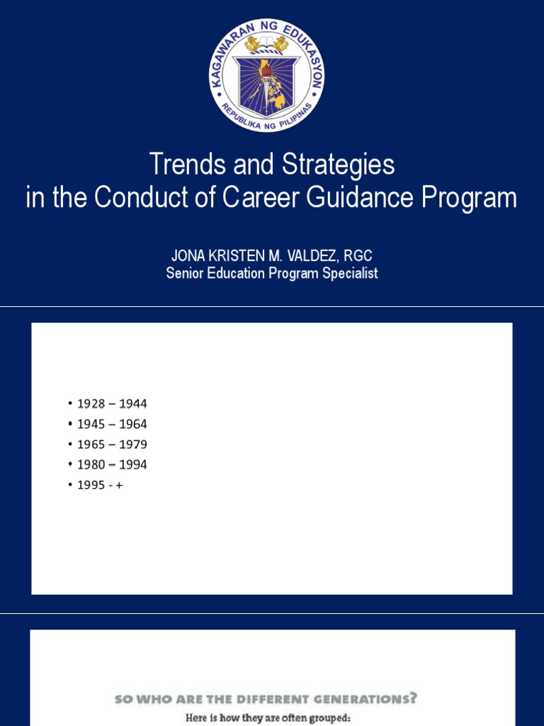 Career Guidance Strategies | PDF | School Counselor | Learning