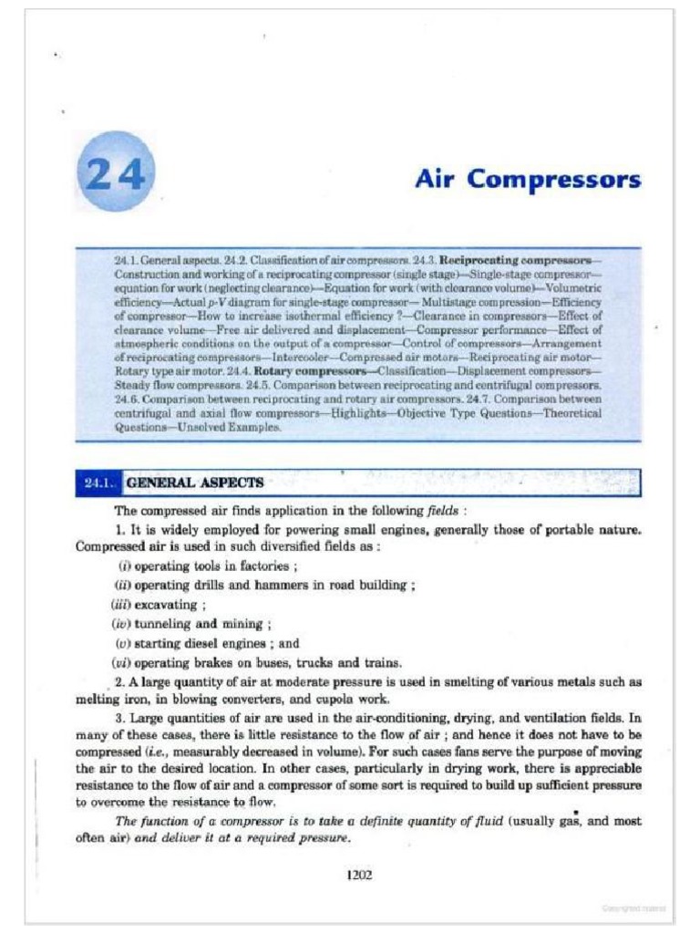 Air Compressors PDF | PDF
