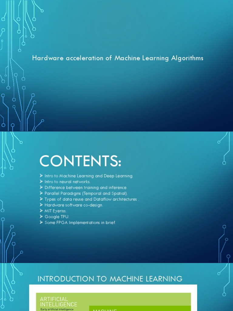Hardware Accleration For ML | PDF | Field Programmable Gate Array ...