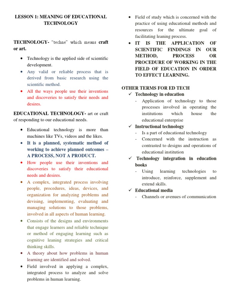 Ed Tech Reviewer | Download Free PDF | Educational Technology | Learning