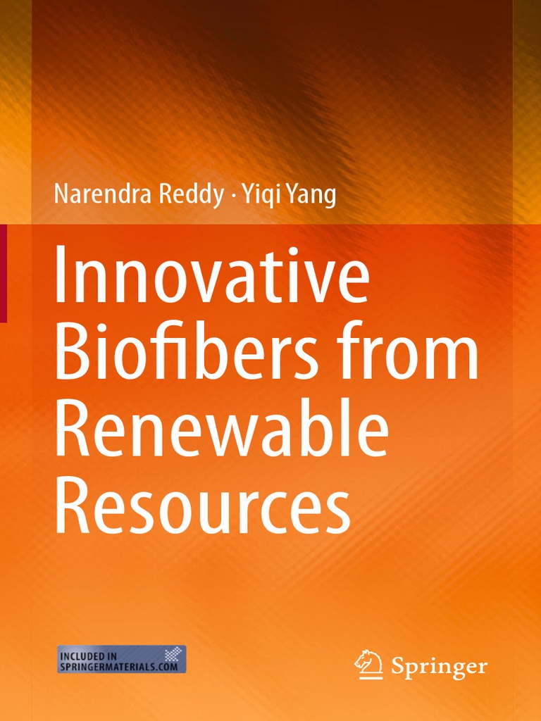 2015 Book InnovativeBiofibersFromRenewab | PDF | Yarn | Maize