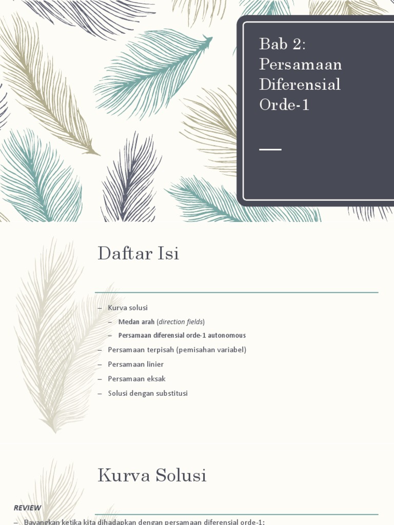 Slide 2 PD Orde-1 | PDF