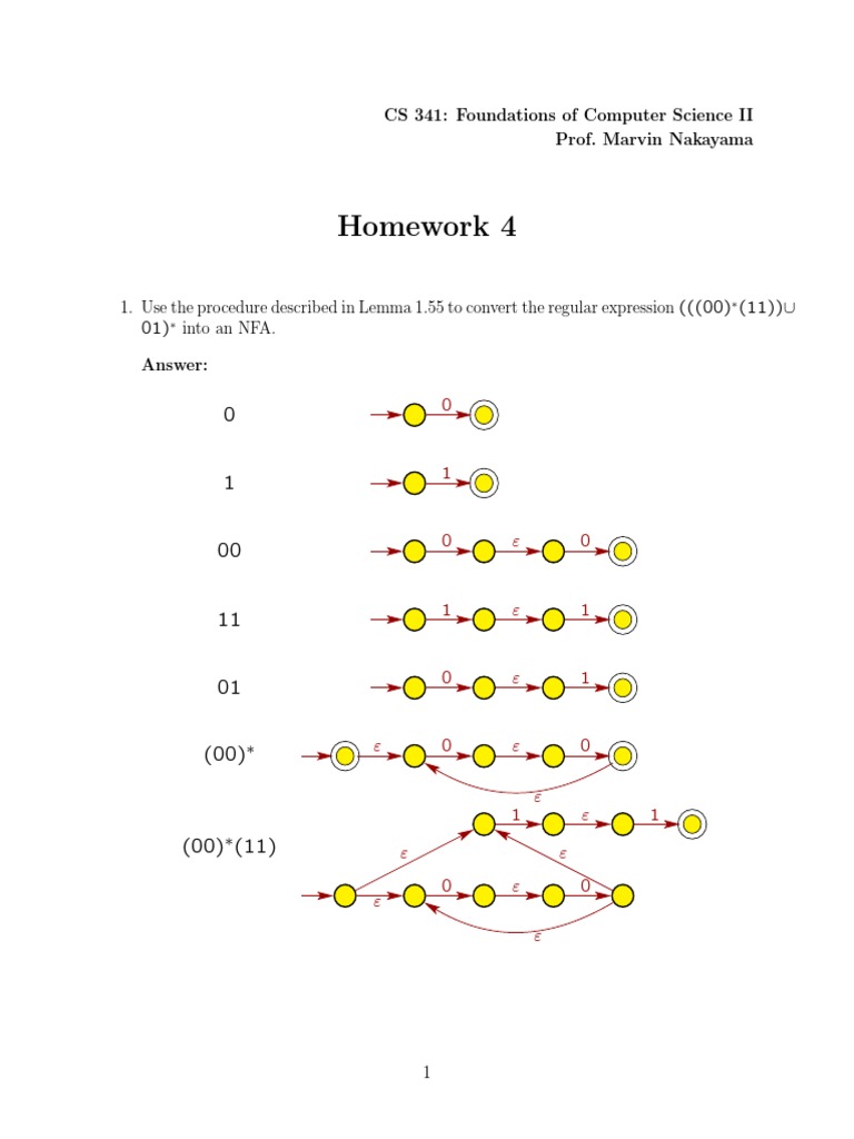 Hwsoln 04 | PDF | Mathematical Logic | Metalogic