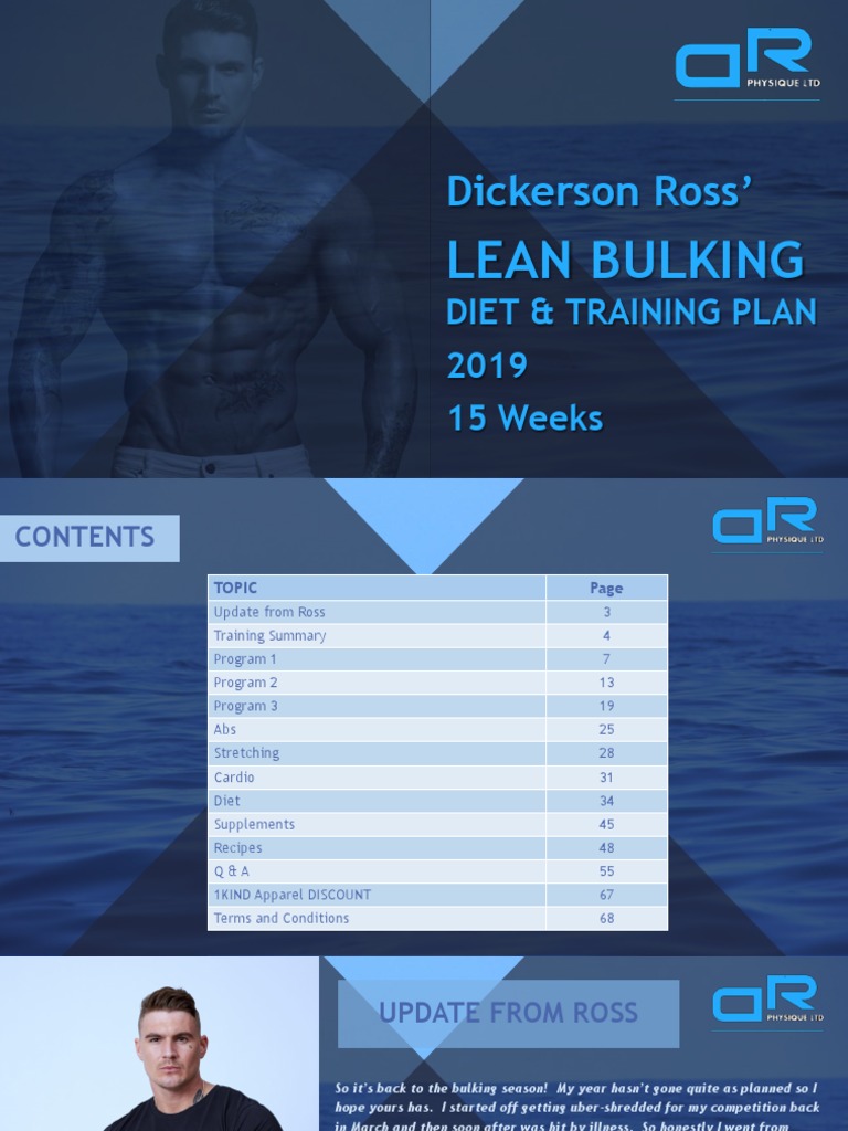 Lean Bulk | PDF | Foods | Arm