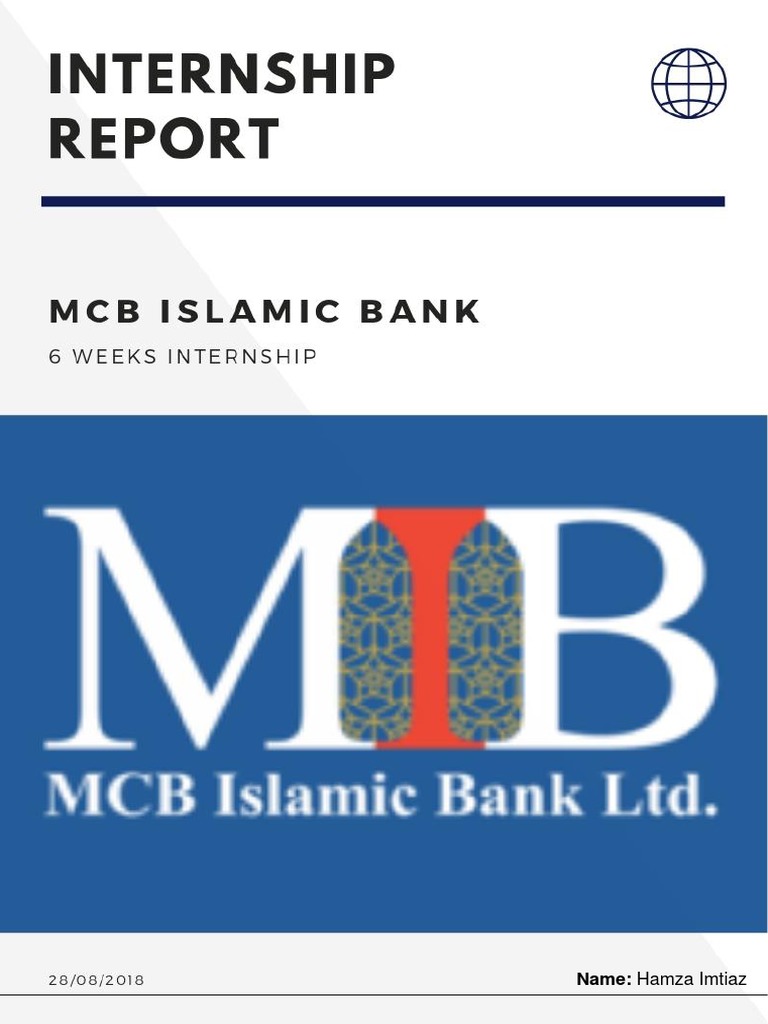 MCB Report | PDF | Cheque | Deposit Account