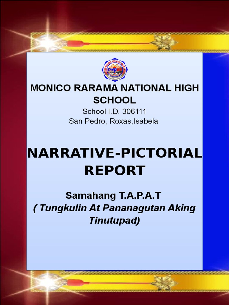 Narrative-Pictorial: Monico Rarama National High School | PDF