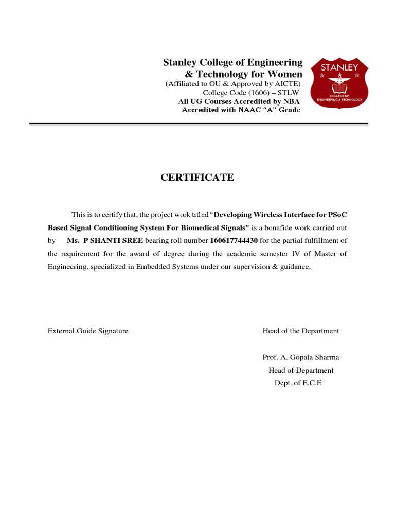 4 Certificate-External | PDF
