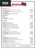 Breakfast and Kickback Menu - Drury Hotels | PDF | Hot Dog | French Fries