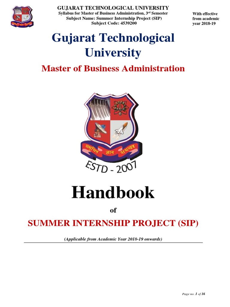 4539200 | PDF | Master Of Business Administration | Thesis