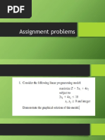 Homework Week 8 | PDF | Linear Programming | Applied Mathematics